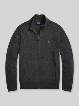 Polo Ralph Lauren Regular Fit Strickjacke aus reiner Wolle