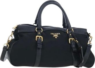 Prada Pre-owned Nylon sacs-prada - Femme - Pre-owned - Noir - Taille: ONE Size