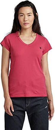 G-Star G-Star Femme Haut Eyben Slim V-Neck, Rose (bright bazooka D21314-4107-7178), XXS