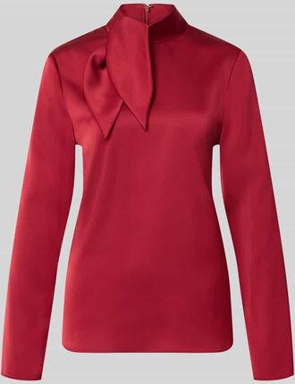 Emporio Armani Regular Fit Bluse aus Satin