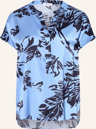 Darling Harbour Darling Harbour Blusenshirt Aus Seide blau