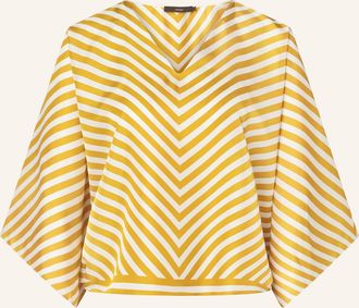 Windsor Windsor. Blusenshirt Aus Seide Mit 3/4-Arm gelb