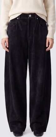 Isabel Marant Belky High-Waist Hose aus Wildlederimitat