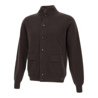 FILIPPO DE LAURENTIIS Wm14M Jacket - - Knitwear - Herren - Braun - 2XL