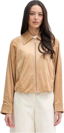 Benetton Femme, Vestes, Beige, Taille: 44 FR Veste courte