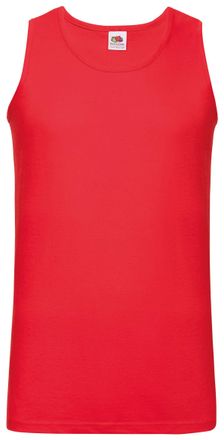 Fruit Of The Loom Herren-Achselshirts der Marke, Tanktop, T-Shirt, in Allen Gr&ouml;&szlig;en und Farben erh&auml;ltlich, 5 St&uuml;ck Gr. L / 104,14 cm-109,22 cm, 5 x Red