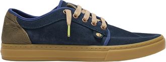 Satorisan Heisei Suede - Casual Sneaker Herren und Damen - Vintage Leder Sportschuhe Bequem, Nachhaltig und Dauerhaft - Farbe Navy - Größe 41
