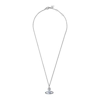 Vivienne Westwood Agnatha Bas Relief Anh&auml;nger Halskette - - Accessories - Damen - Grau - ONE SIZE