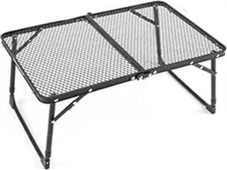 Generic Bohany Table de barbecue portable, table de barbecue de camping, table de barbecue non glissante, pour lext&eacute;rieur, station de cuisson lourde, portable