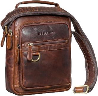 STILORD Lima Petite Sacoche Homme Bandouliere Cuir &Eacute;l&eacute;gant - Messenger Bag Crossbody avec Poign&eacute;e Sac Bandouill&egrave;re Cuir V&eacute;ritable Besace pour Tablette 9,7 Pou