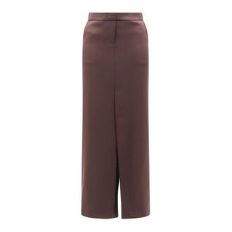 Actualee Jupe Midi - Femme - Jupes - Brun - Taille: 38 FR