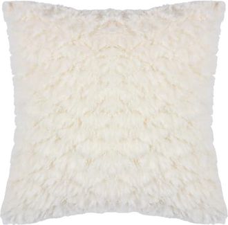 furn. Heya Home Flusenkugel Faux Pelzkissen Cover