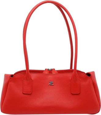 Courr&egrave;ges Sac Port&eacute; &Eacute;paule - Rouge