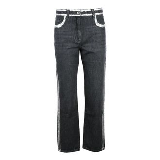Patrizia Pepe Gerades Jeans - - Jeans - Damen - Schwarzk - W28