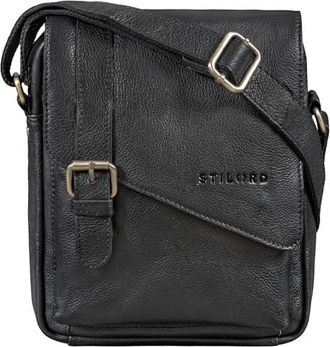 STILORD Ryder Sacoche Cuir Bandouli&egrave;re Homme Petit Sac Besace en Cuir V&eacute;ritable Pochette Vintage Sac Messenger Sacs a Main Hommes 8 Pouces avec Fermeture Magn