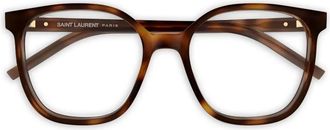 Saint Laurent Eyewear lunettes de vue à monture ronde - Marron