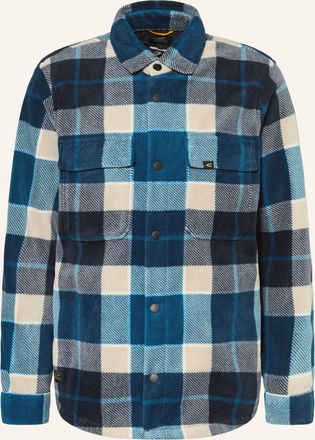 Camel Active Camel Active Fleece-Overshirt blau