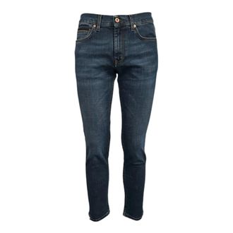 Harmont & Blaine Homme, Jeans, Bleu, Taille: W34 Jean 5 poches pour hommes bleu avec logo à larrière