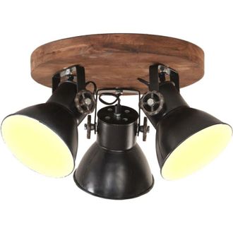 vidaXL Deckenlampe Industriestil 25 W Schwarz 42x27 cm E27 vidaXL