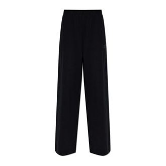 American Vintage Femme, Pantalons, Noir, Taille: 36 FR Gixy Wide-leg Pantalons de surv&ecirc;tement