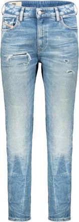 Diesel Femme, Jeans, Bleu, Taille: W27 Jean Skinny Clair Effet B&eacute;r&eacute;t Taille Haute