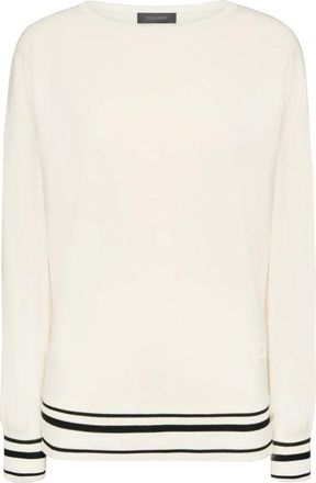 Elena Miro Damen, Strickwaren, Beige, LGröße