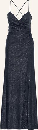 Vera Mont Vm Vera Mont Abendkleid Mit Glitzergarn blau