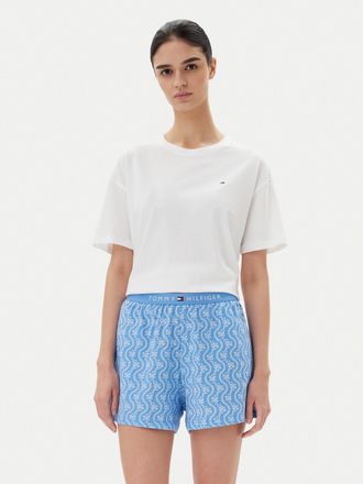 Tommy Hilfiger Pyjama UW0UW05760 Blau Regular Fit