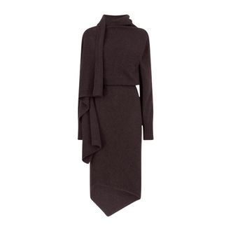 The Attico Midi-Kleid - - Dresses - Damen - Braun - XS