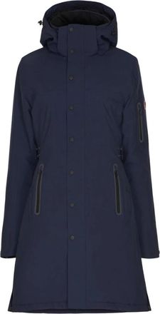 Notyz Funktionaler Parka - - Coats - Damen - Blau - 2XL