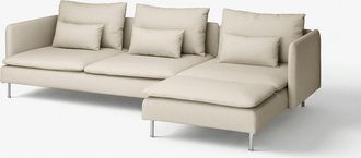 IKEA S&Ouml;DERHAMN 4er-Sofa mit R&eacute;camiere