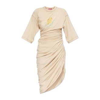 Diesel Robe D-Virta - Femme - Robes - Beige - Taille: 42 FR