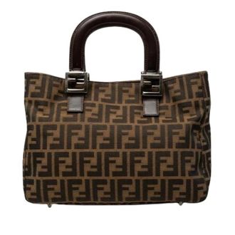Fendi Pre-owned Canvas Tote - - Pre-owned - Damen - Braun - ONE SIZE