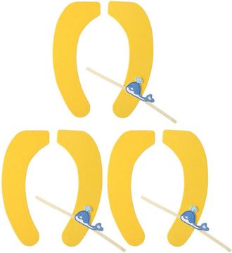 BESPORTBLE Ciieeo 3 St&uuml;ck Waschbare Toilettensitzbez&uuml;ge Gro&szlig; mit Selbstklebender Befestigung rutschfeste Toilettensitzkissen f&uuml;r Badezimmer Tragbar und Wiederver