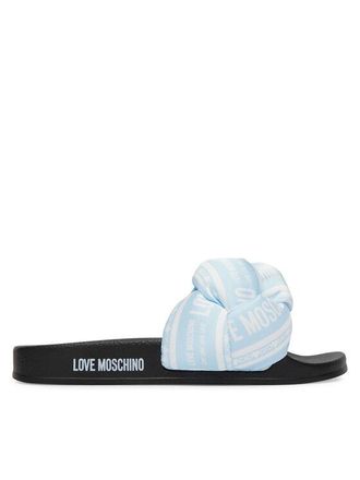 Love Moschino Pantoletten JA28312G0OIW370A Hellblau