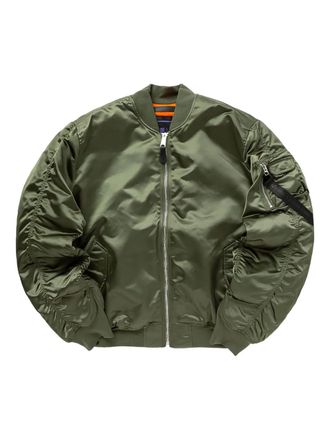 Alpha Industries veste bomber à fermeture zippée - Vert