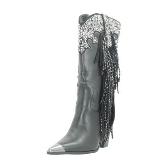 Ex&eacute; Bottes Cowboy - Femme - Chaussures - Noir - Taille: 37 EU