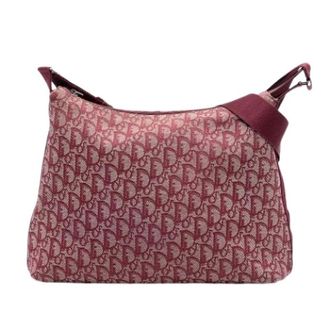 Dior Pre-owned Vintage Canvas Umh&auml;ngetasche - - Pre-owned - Damen - Rot - ONE SIZE