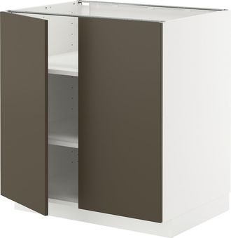 IKEA METOD Unterschrank m Böden/2Türen