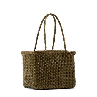 Dragon Diffusion Sac panier B Weave Small en cuir tress&eacute;