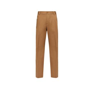 Moncler Moncler Pantalon En Coton, Homme, Beige, Taille: 46