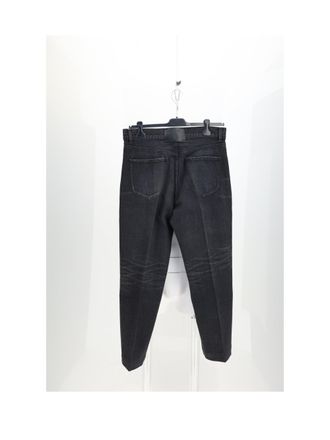 Celine Mens Boyfriend Jeans Max Black Wash Cotton