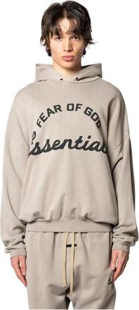 Fear of God Homme, Sweatshirts et sweats &agrave; capuche, Beige, Taille: XS Training 90S Hoodie Faded Seal