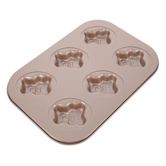 Cabilock Kuchenbackform Antihaft-backform Backform Mit Mulden Form Zum Backen Hergestellt Aus Hochwertigem Kohlenstoffstahl Hohe Temperaturbest&auml;ndigkeit Leicht