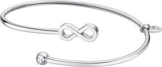 Lotus Armband Unendlichkeit für Damen aus Edelstahl in der Farbe Silber, Durchmesser 6,6 cm, LS2169-2/6