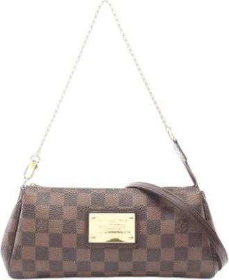 Louis Vuitton Sac bandouli&egrave;re Eva Pre-owned - Femme - Pre-owned - Brun - Taille: ONE Size