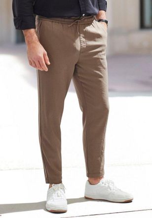 John Devin Jogger Pants Jogg Pants Slim Fit, aus leichter Webqualit&auml;t