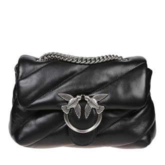 Pinko Pinko Crossbody Bags - Love Mini Puff Maxi Quilt Bag Black - Gr. unisize - in Schwarz - f&uuml;r Damen