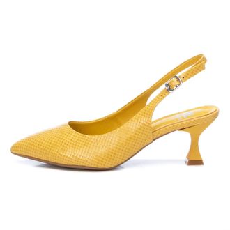 Xti 45294 Damen (Gelb), 37 EU (4 UK) Sandale mit Absatz, lemontree