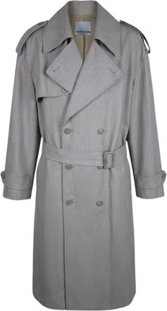 Frankie Shop Femme, Manteaux, Gris, Taille: 38 FR Dursley Oversized Trench Coat